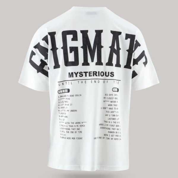 Jcyj Enigmatic oversize T-SHIRT (Λευκό) 2025 | Harpy Clothing