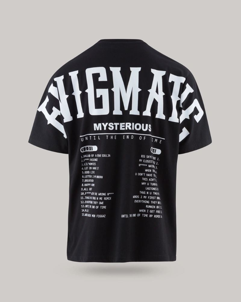 Jcyj Enigmatic oversize T-SHIRT (Μαύρο) 2026 | Harpy Clothing